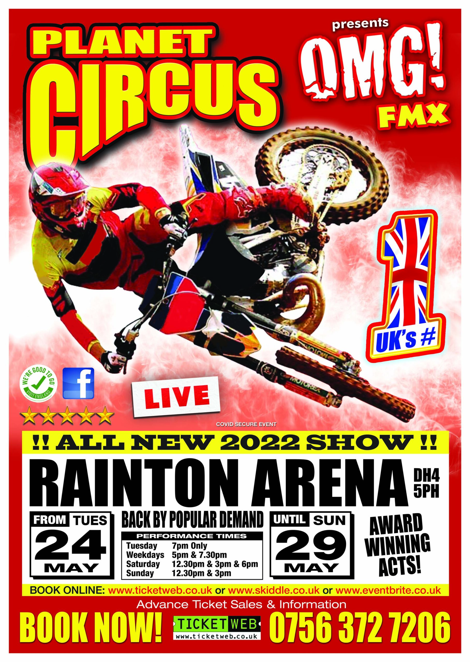 Rainton Arena – Planet Circus